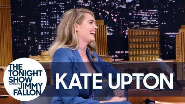 Kate Upton on The Tonight Show Chats About Her New Movie, 'The Layover ...